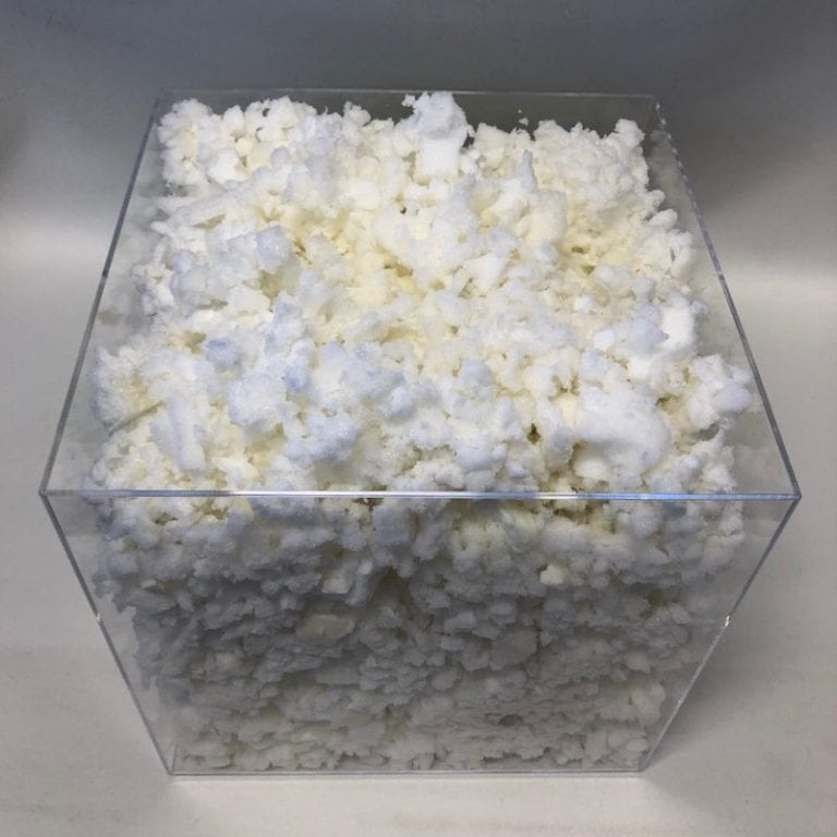 Memory foam chip in cube - Starfish Comfort